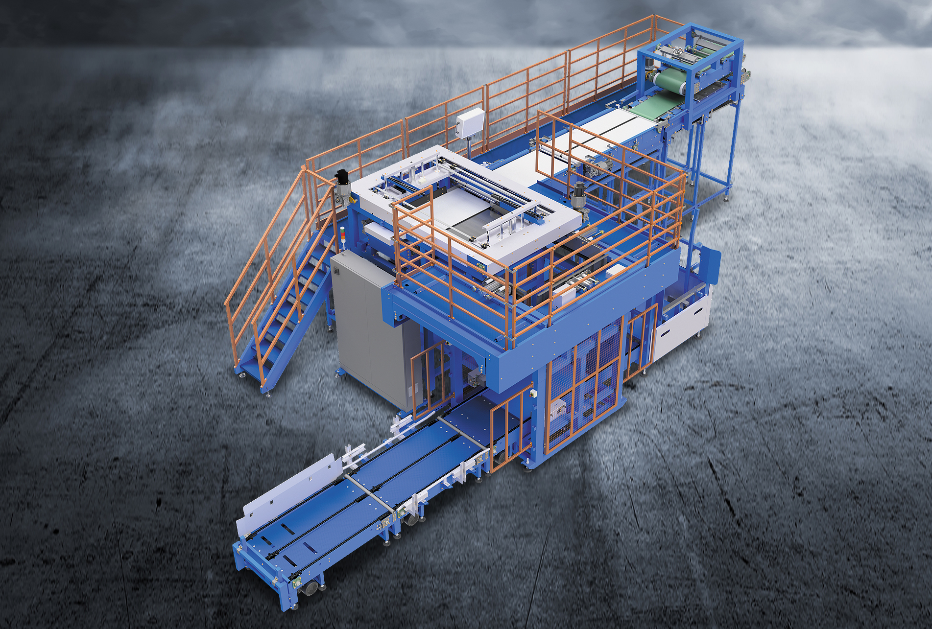 SFA-3136 Soft Bag High Level Palletizer Machine